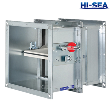 Rectangular Fire Damper Supplier, China Marine Ventilation Accessory Manufacturer - Hi-Sea Marine